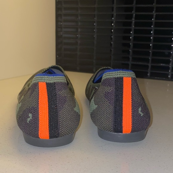 Rothy's | Shoes | New Rothys Olive Camo Point Loafer | Poshmark